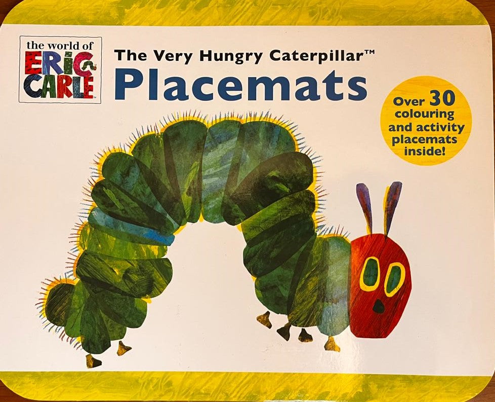 Activity Place Mats - Eric Carle's The Very Hungry Caterpillar – MaJolies